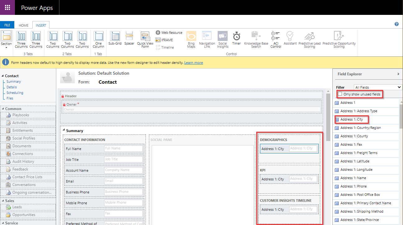 View Customer Insights stats within Dynamics 365 CE (Customer Card Add ...